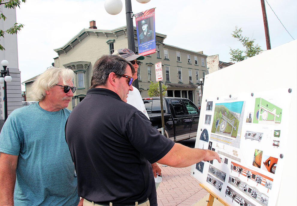 Harger gets the ball rolling on a revamped Veterans Park | News, Sports ...